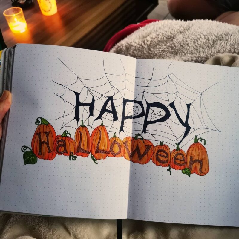 57 Halloween Bullet Journal Ideas You've Got To Try! - Captivating Crazy
