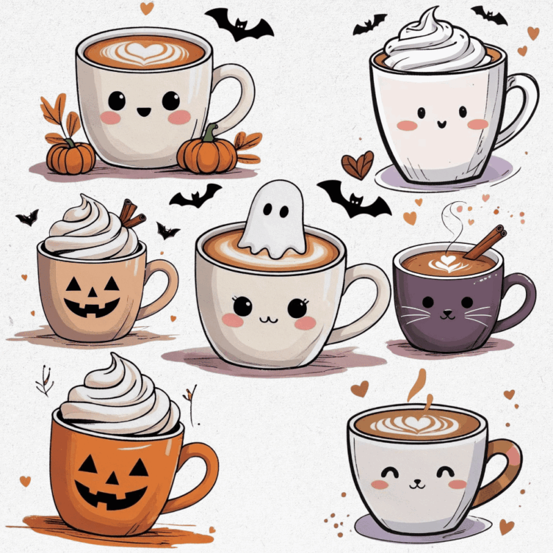 36 Easy Halloween Doodles Anyone Can Draw - Captivating Crazy