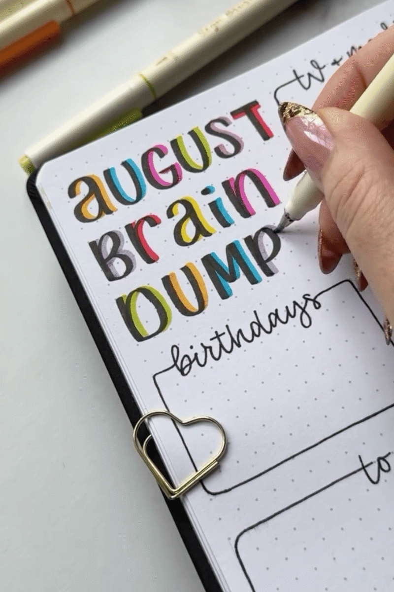 27 Bullet Journal Ideas to Inspire Your Next Pages - Captivating Crazy