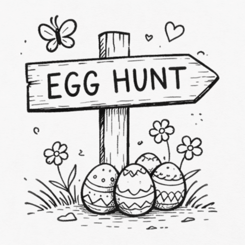20 Easter Doodles: Easy Designs for Your Journal - Captivating Crazy